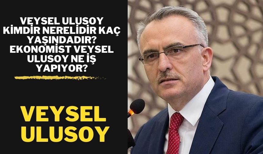 Veysel Ulusoy kimdir nerelidir kaç yaşındadır? Ekonomist Veysel Ulusoy ... Veysel Ulusoy kimdir nerelidir kaç yaşındadır? Ekonomist Veysel Ulusoy ...